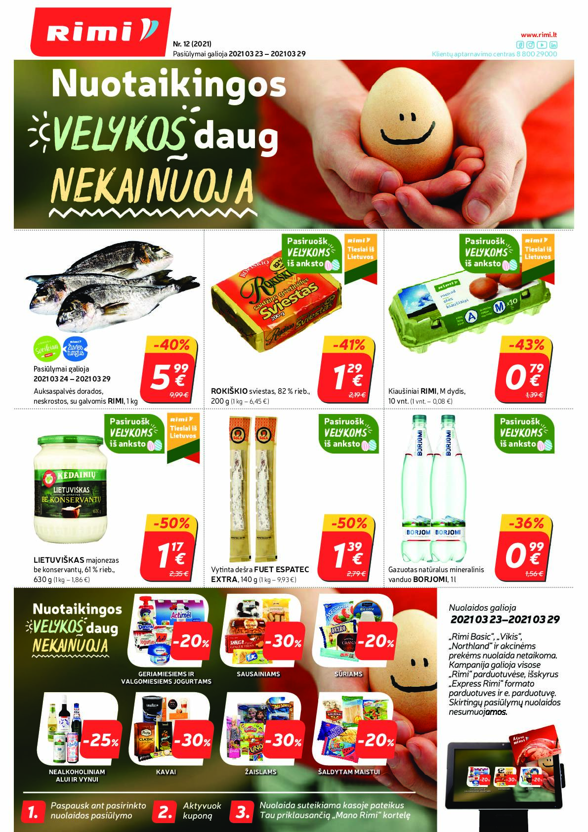 Rimi Mini Akcijas Buklets Un Atleides No 20190917 Uz